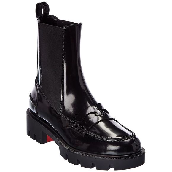 Christian Louboutin | Shoes | Christian Louboutin Montezu Leather Boot ...